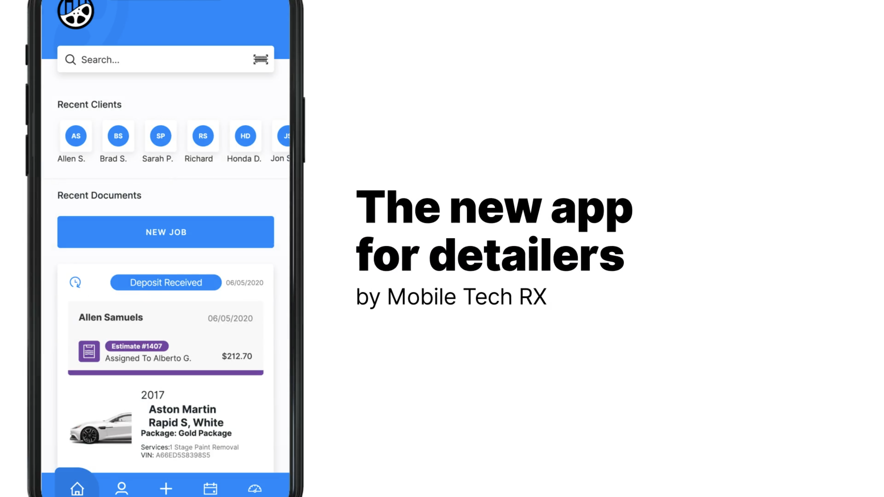 New Detailing App Coming February 2021 by Mobile Tech RX