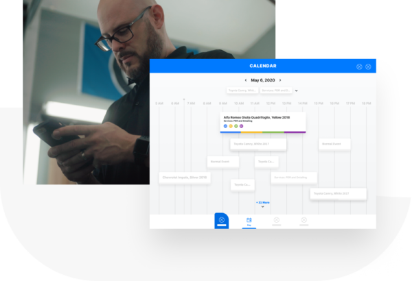 Workflow Features in the Mobile Tech RX App for Auto Recon & Detailing